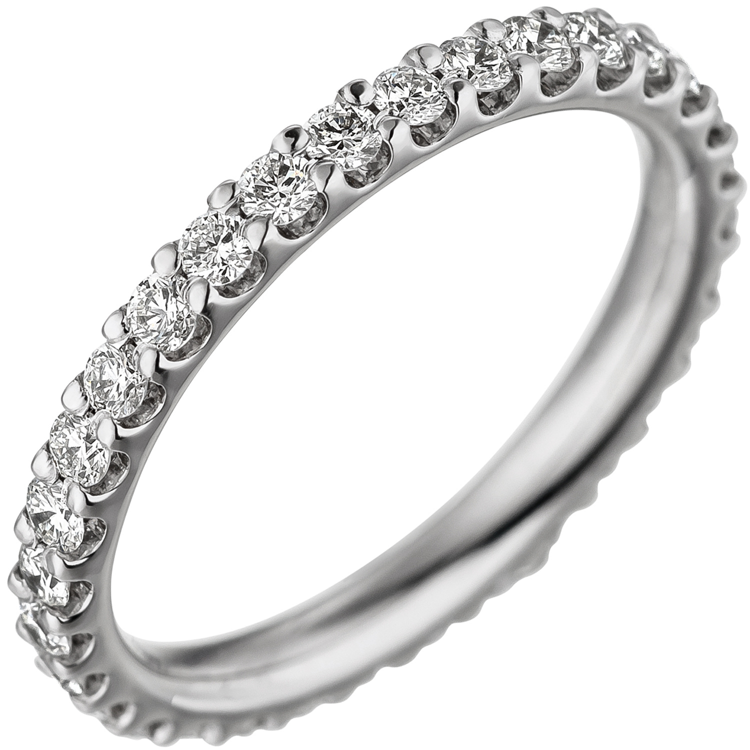 Memoryring 585 Gold Diamanten Memoire | Gold Ringe | Ringe | Frauen ...